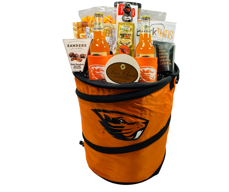 Go Beavers! A basket of Beavers Favorite – Happy Baskets